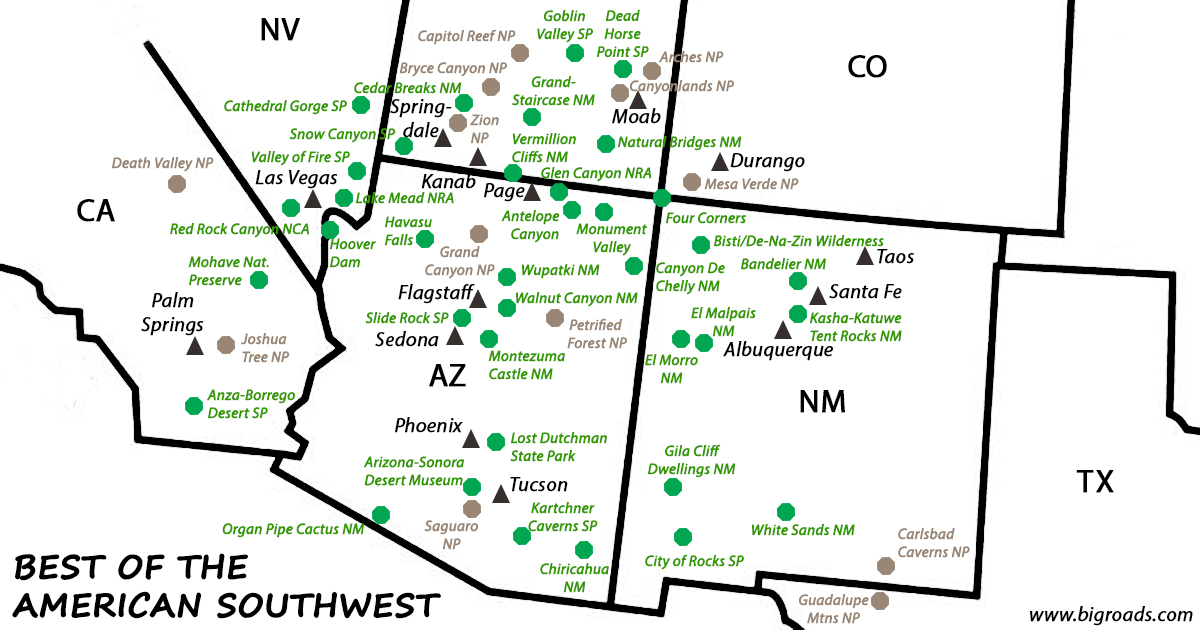 Overview of the American Southwest